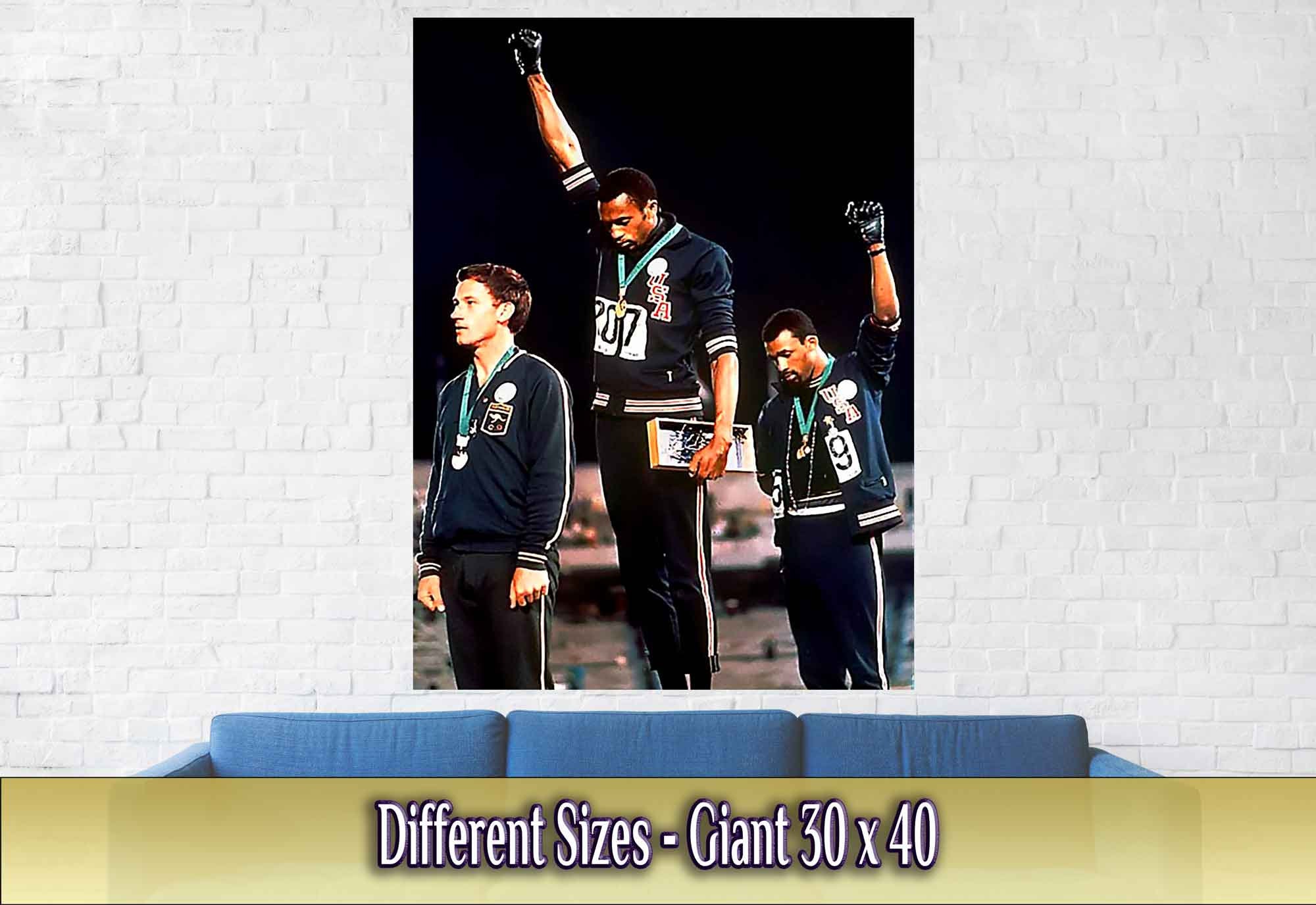 Black Power Poster Famous Photo Print From 1968 Black Power - Etsy