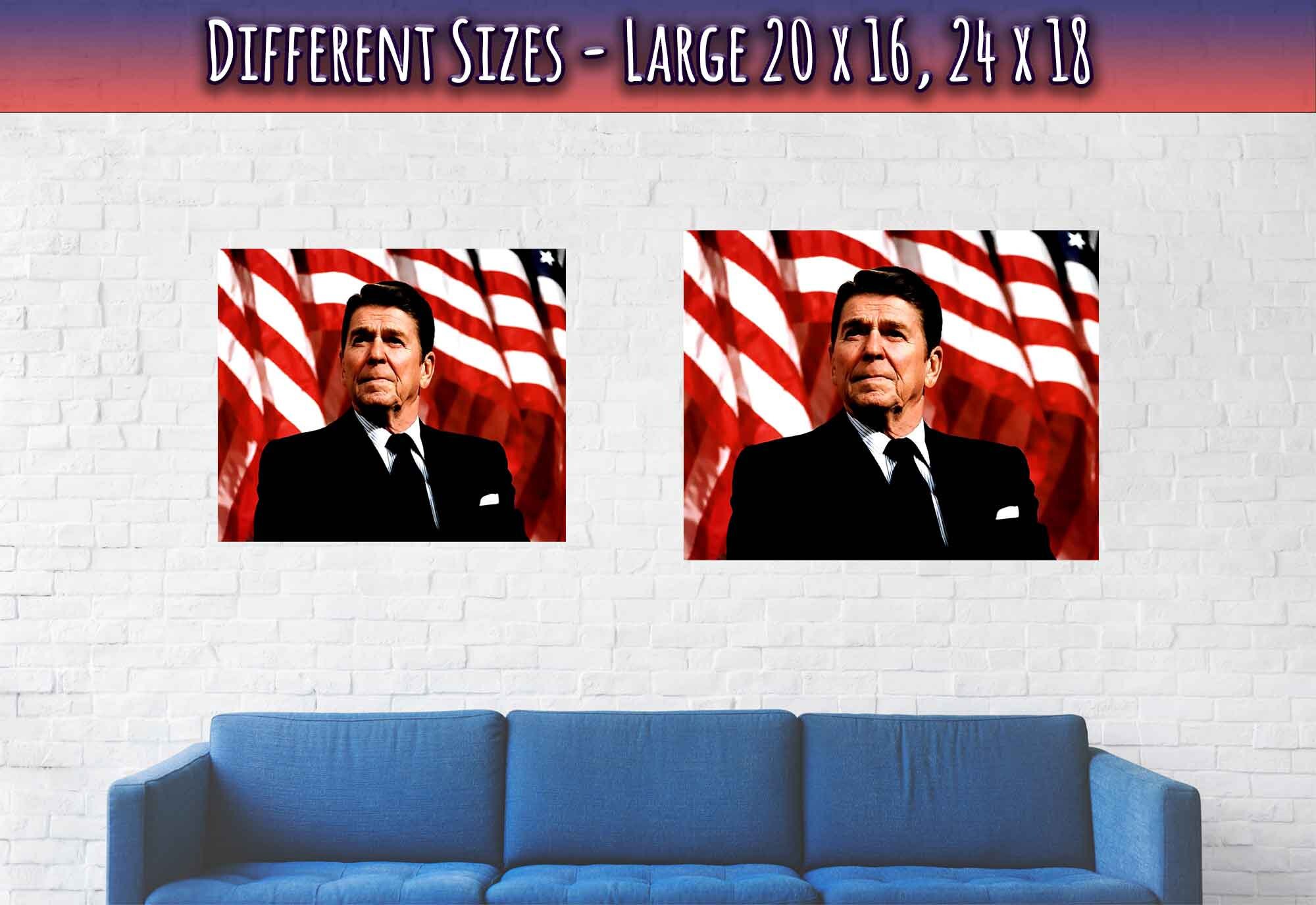 Ronald Reagan Poster 40th President of These United States | Etsy