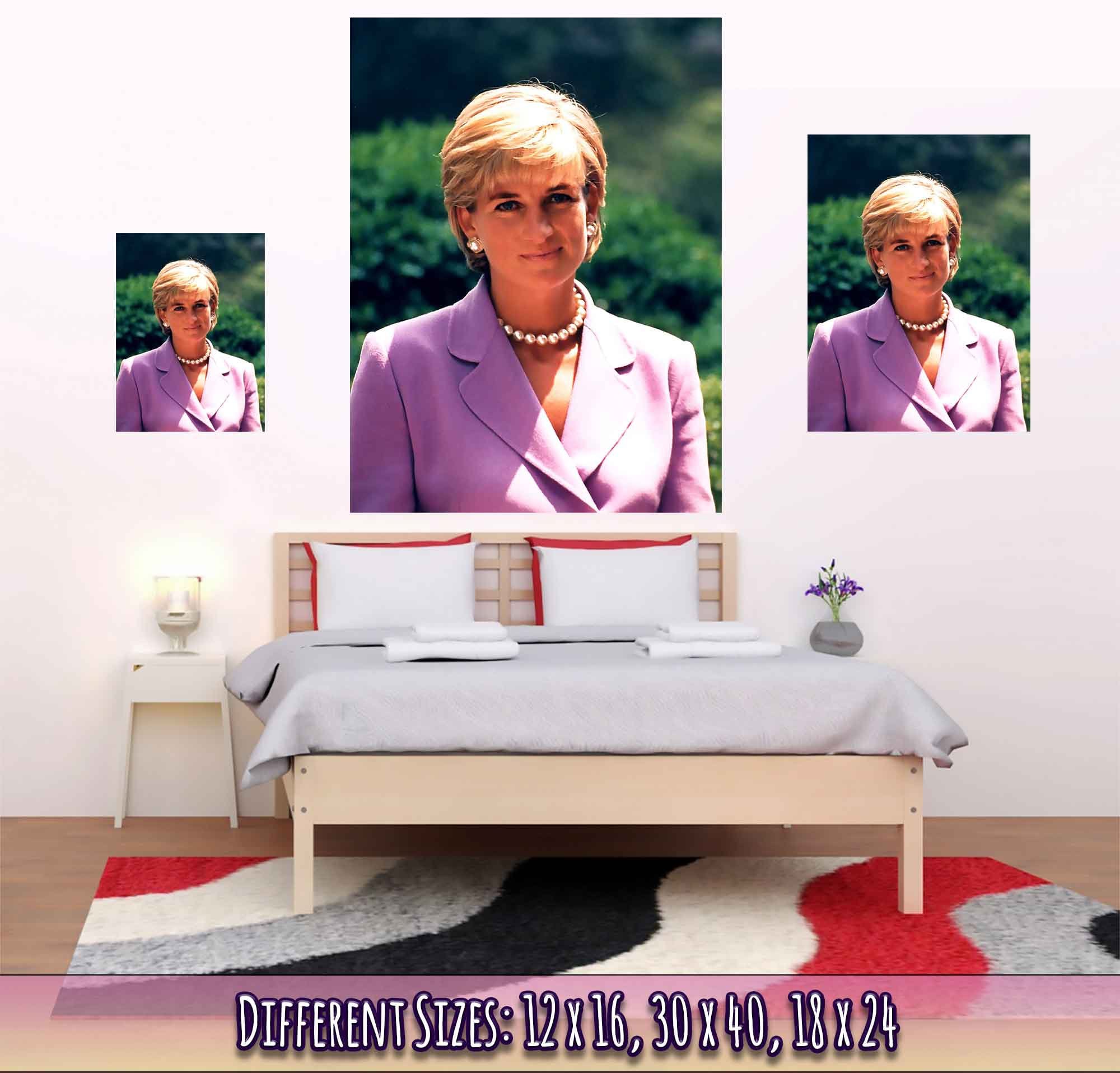 Princess Diana Poster Diana in Washington Dc Vintage Photo | Etsy