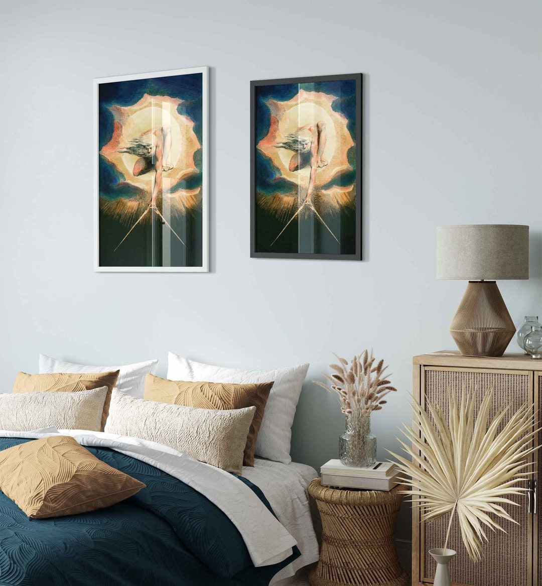 William Blake Framed Print, Ancient of Days - William Blake Print ...