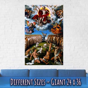 Last Judgement Poster: Joos Van Cleve Fine Art Print - Etsy
