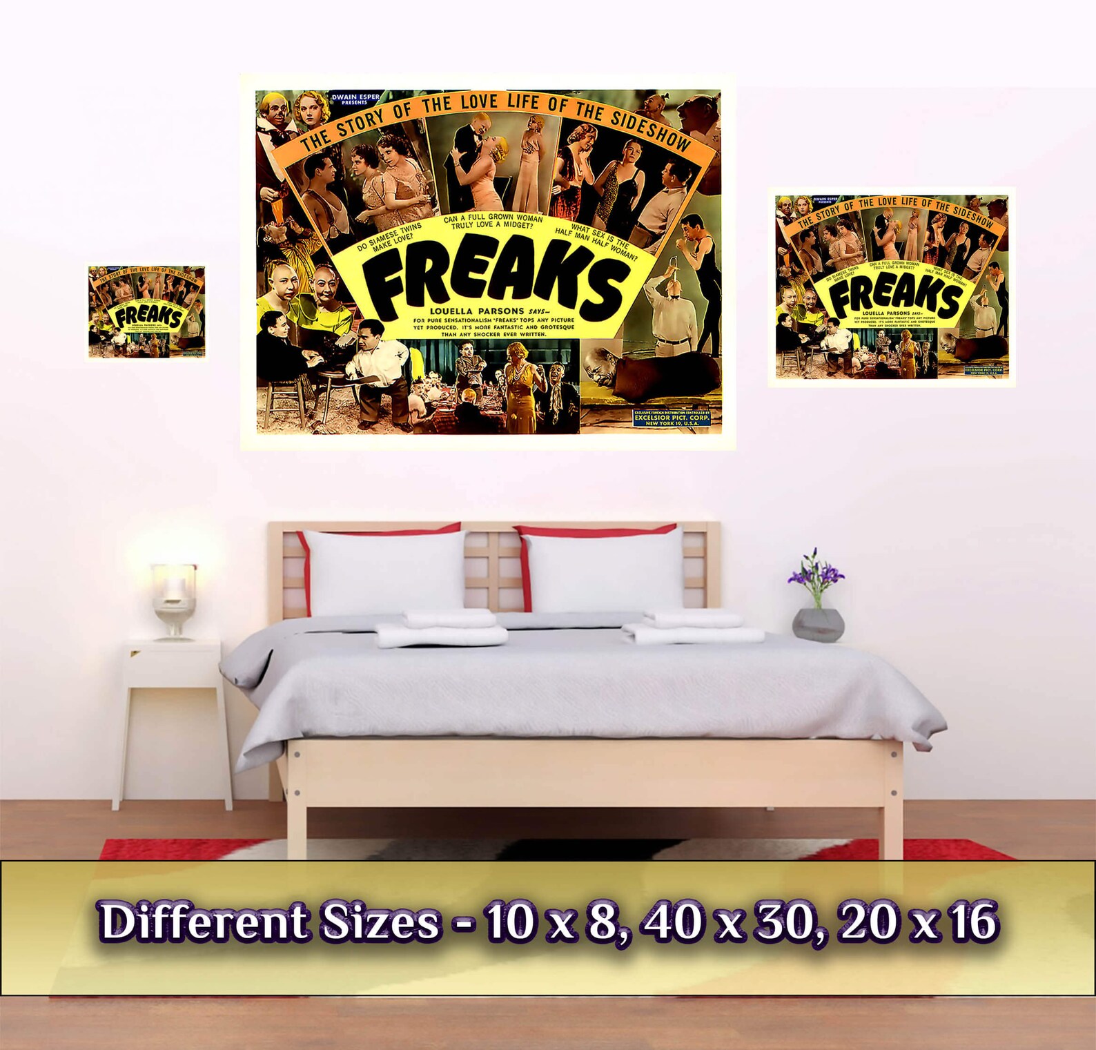 Freaks Movie Poster Vintage Movie Poster 1932 Poster Film Art - Etsy UK