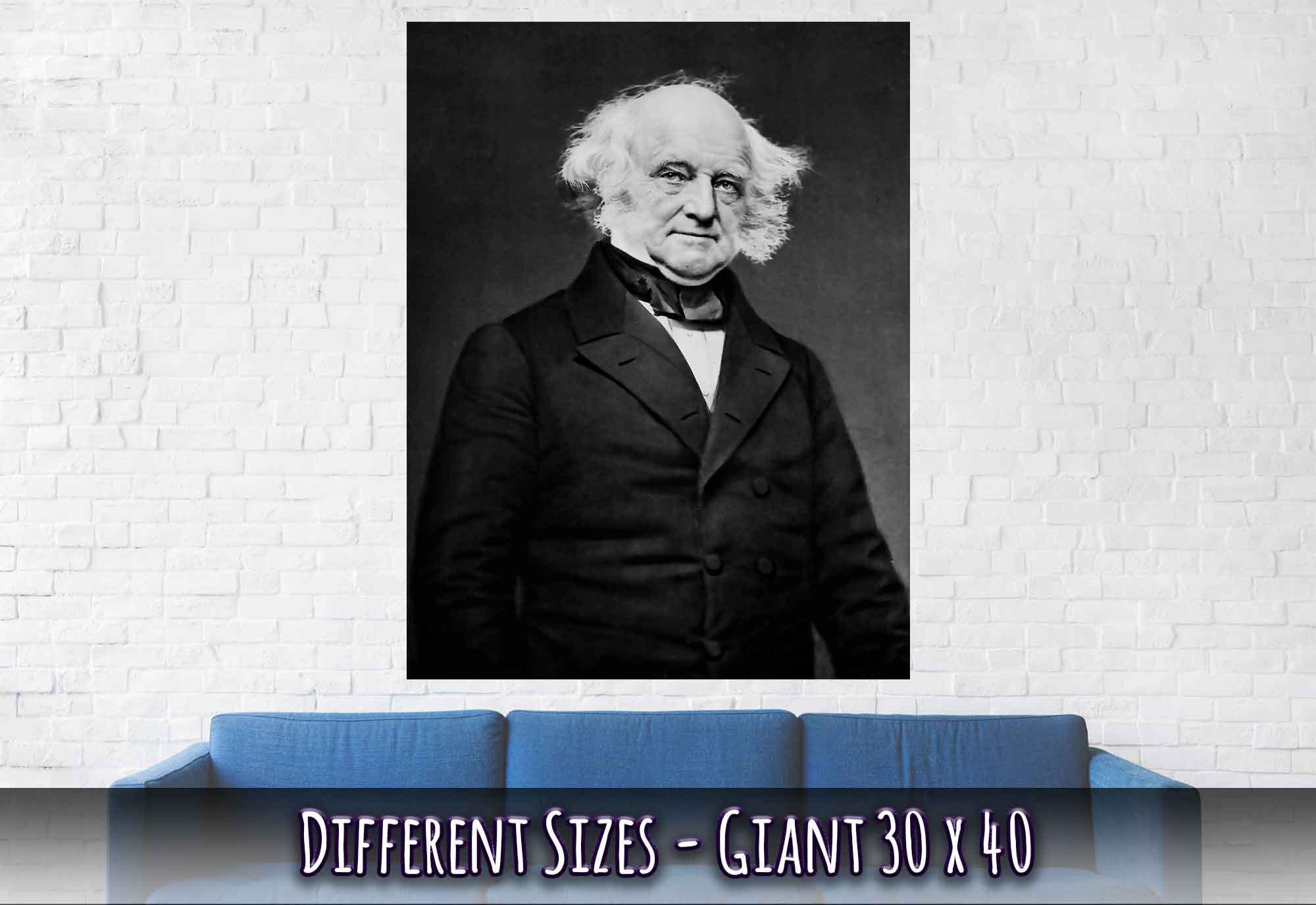 Martin Van Buren Poster 8th President of Usa Vintage Photo - Etsy