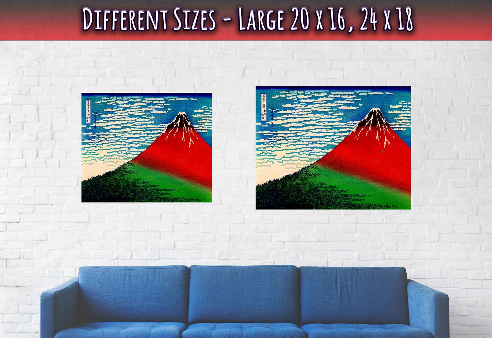 Mount Fuji Poster Katsushika Hokusai 1833 Mount Fuji Print - Etsy