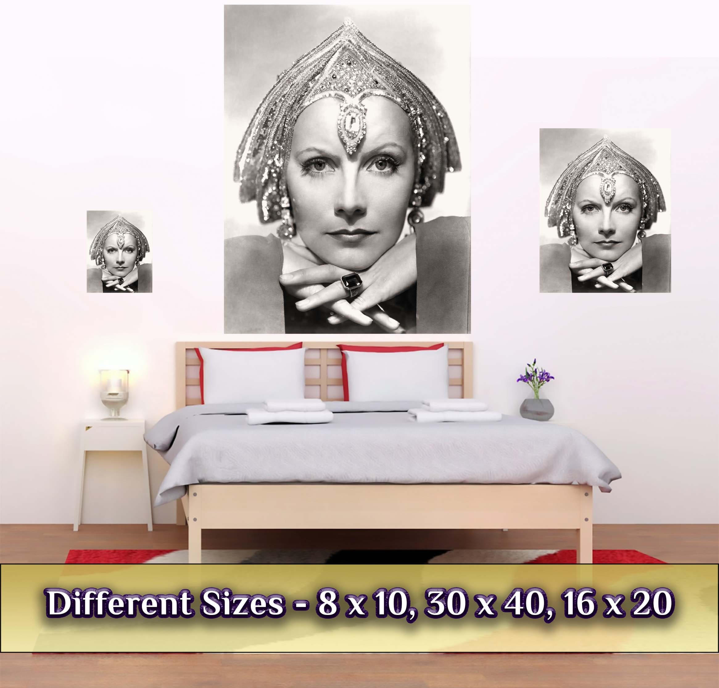 Greta Garbo Poster Sex Symbol Vintage Rare Photo Mata Hari | Etsy