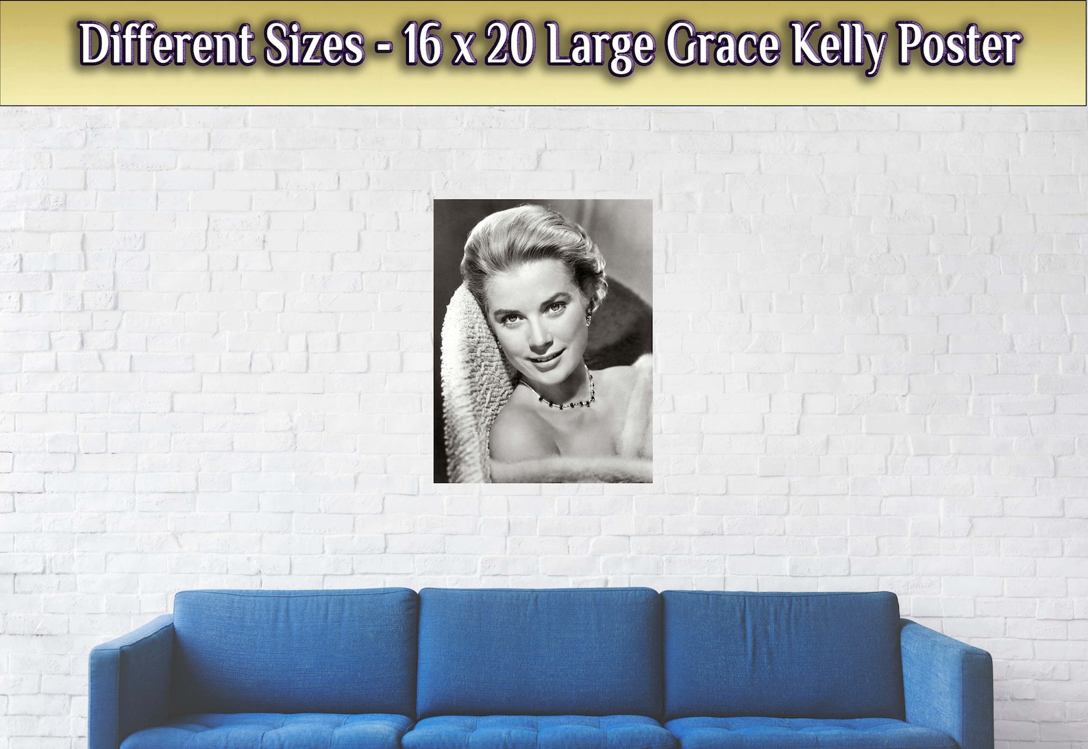 Grace Kelly Poster Fashion Icon Rare Photo Iconic Grace | Etsy
