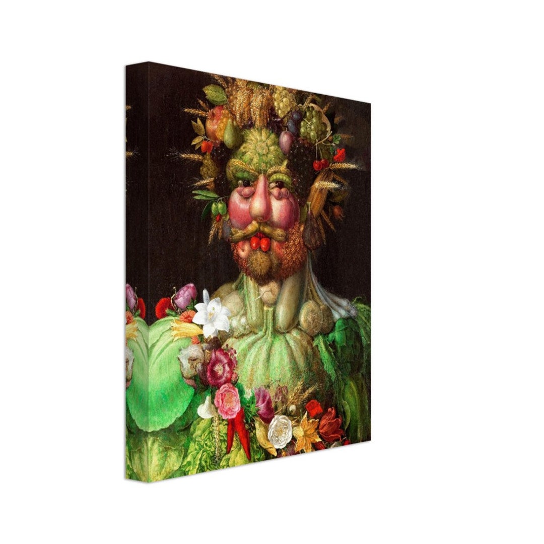 Arcimboldo Print Vertumus Rudolf 2nd, Giuseppe Arcimboldo Vegetable ...