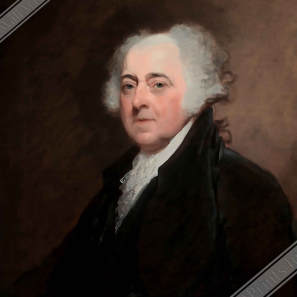 John Adams Portrait - Etsy