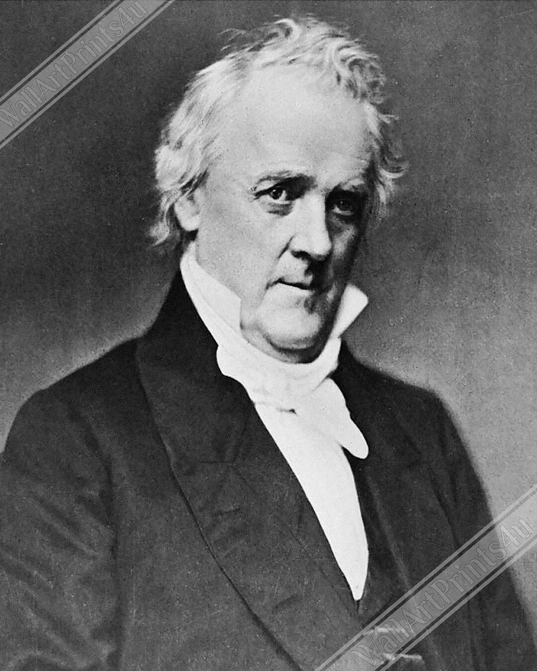 James Buchanan Poster, 15th President of Usa, Vintage Portrait - James ...