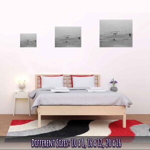 Wright Brothers First Flight Poster: Vintage Aviation Print - Etsy