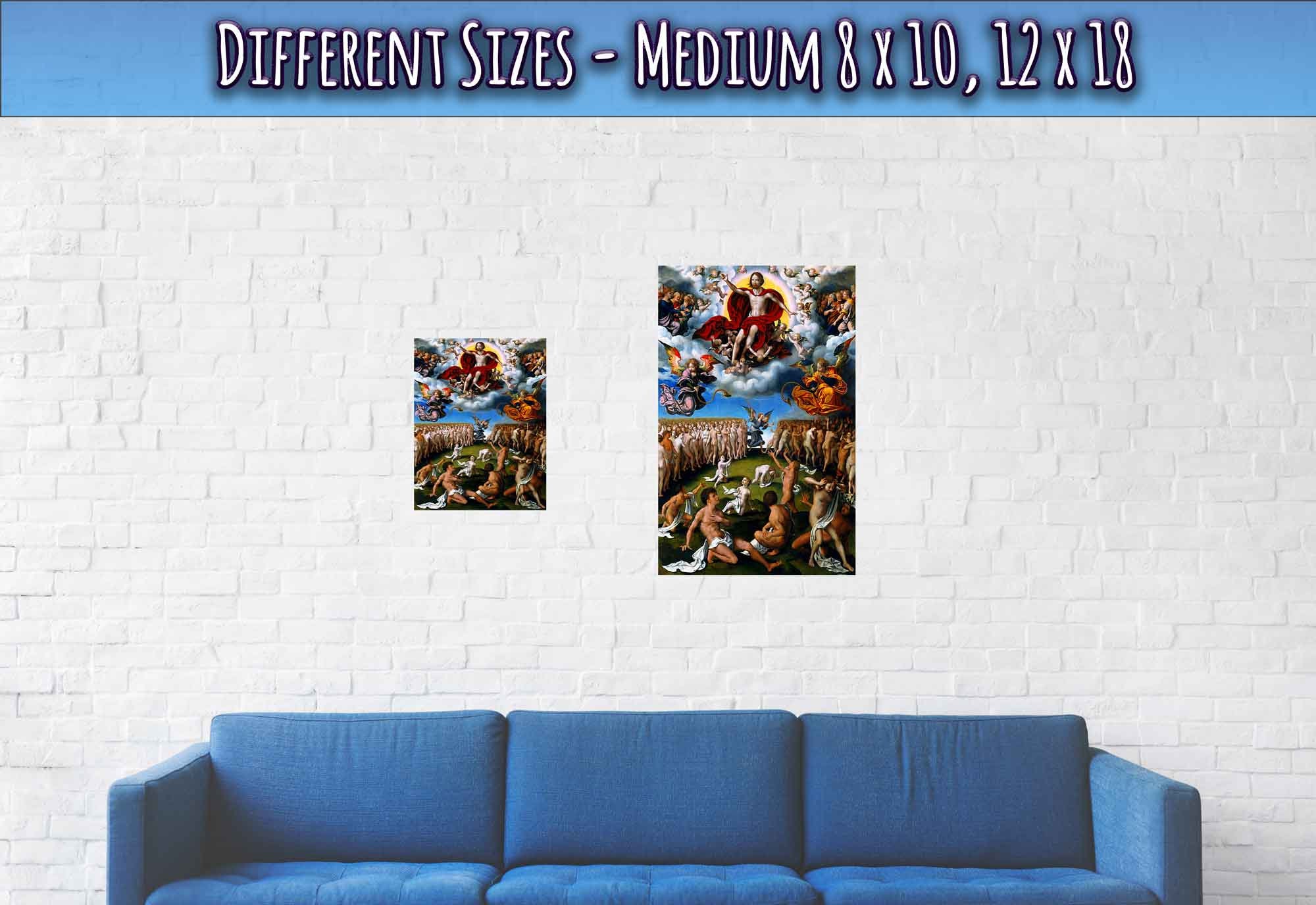 Last Judgement Poster: Joos Van Cleve Fine Art Print - Etsy