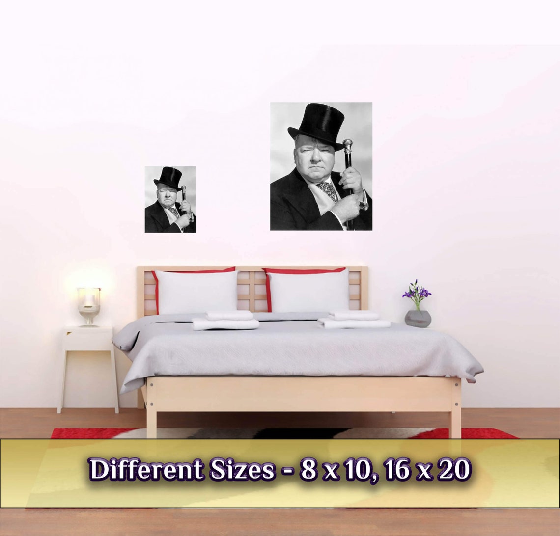 Wc Fields Poster American Comedian Juggler Vintage Photo | Etsy