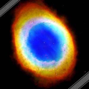 The Ring Nebula Poster Discovered 1779 the Ring Nebula Print Beautiful ...