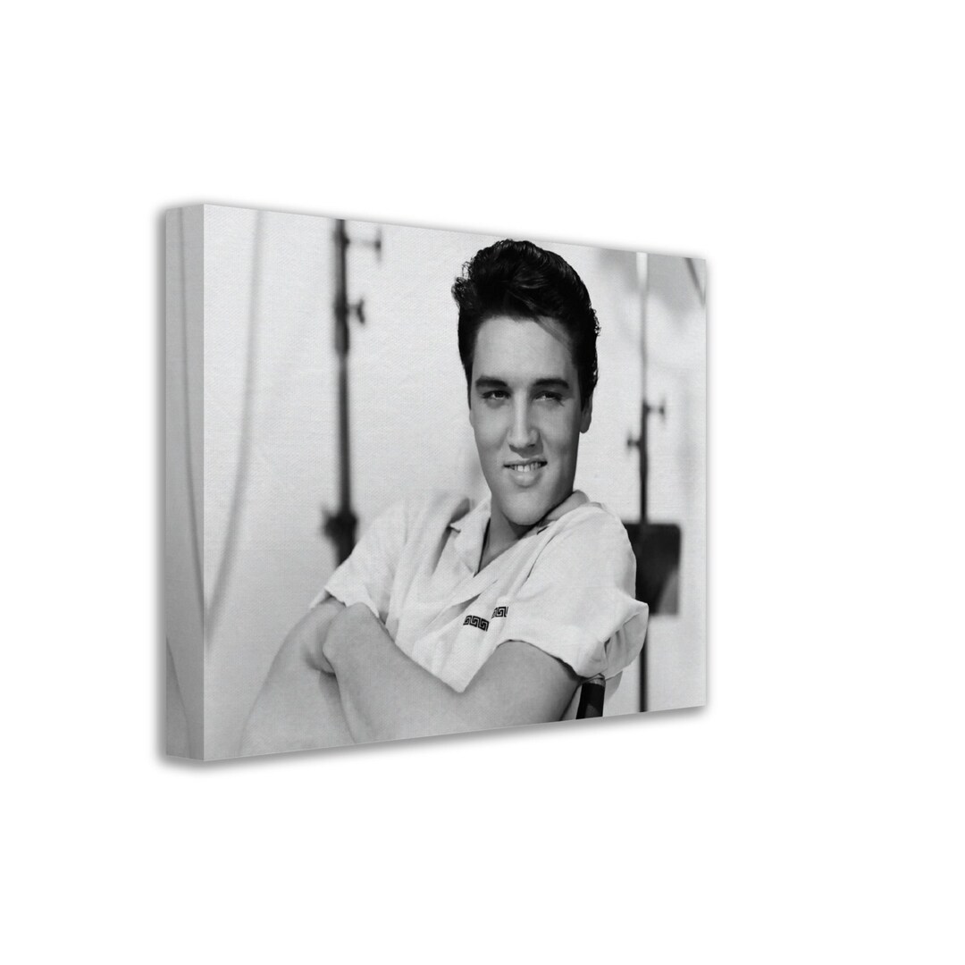 Elvis Presley Canvas, Male Sex Symbol, Vintage Photo - Iconic Elvis ...