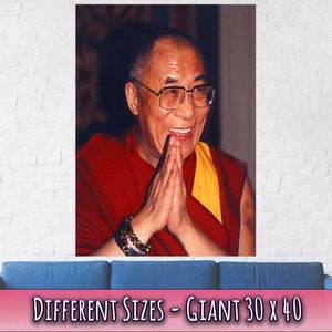 Dalai Lama Poster: Gratitude Print, Spiritual Wall Art - Etsy