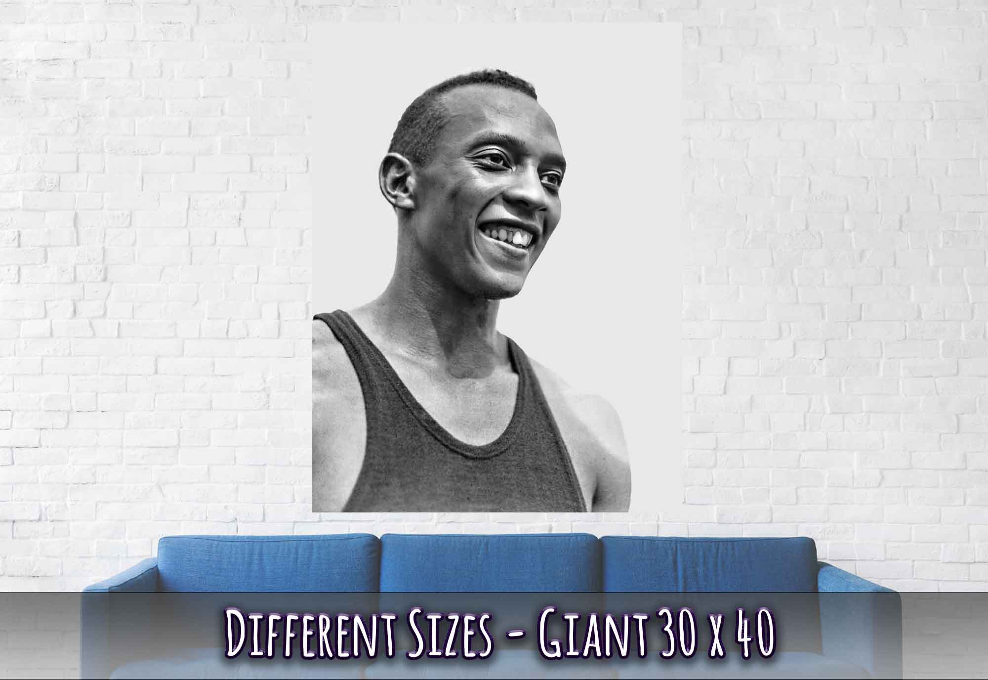 Jesse Owens Poster Genuine Vintage Photo 1936 Iconic Jesse | Etsy