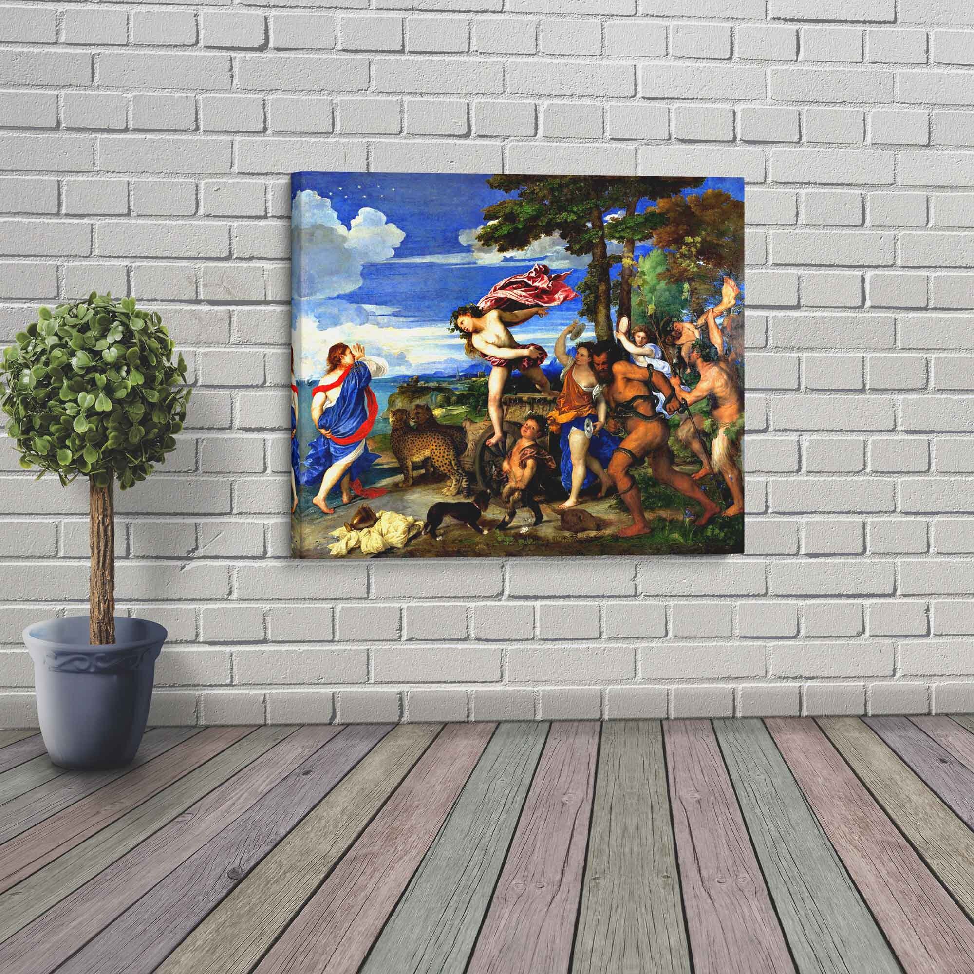 Bacchus Ariadne Canvas Print Titian Bacchus Ariadne Canvas Etsy