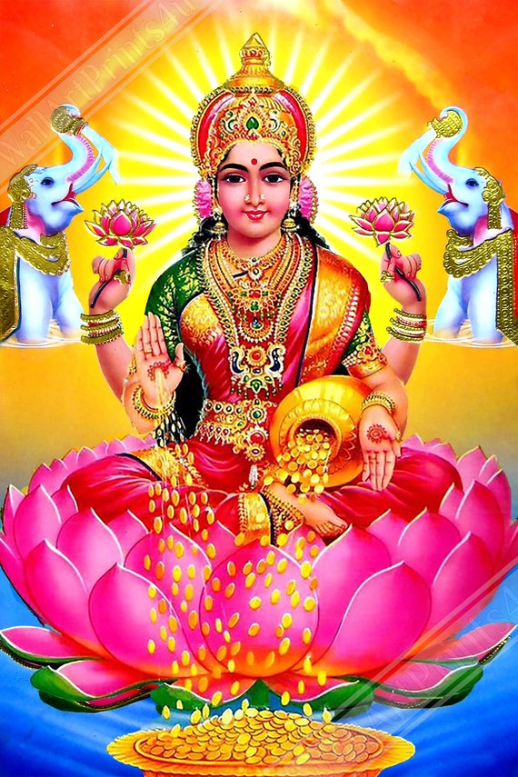 Hindu God Lakshmi