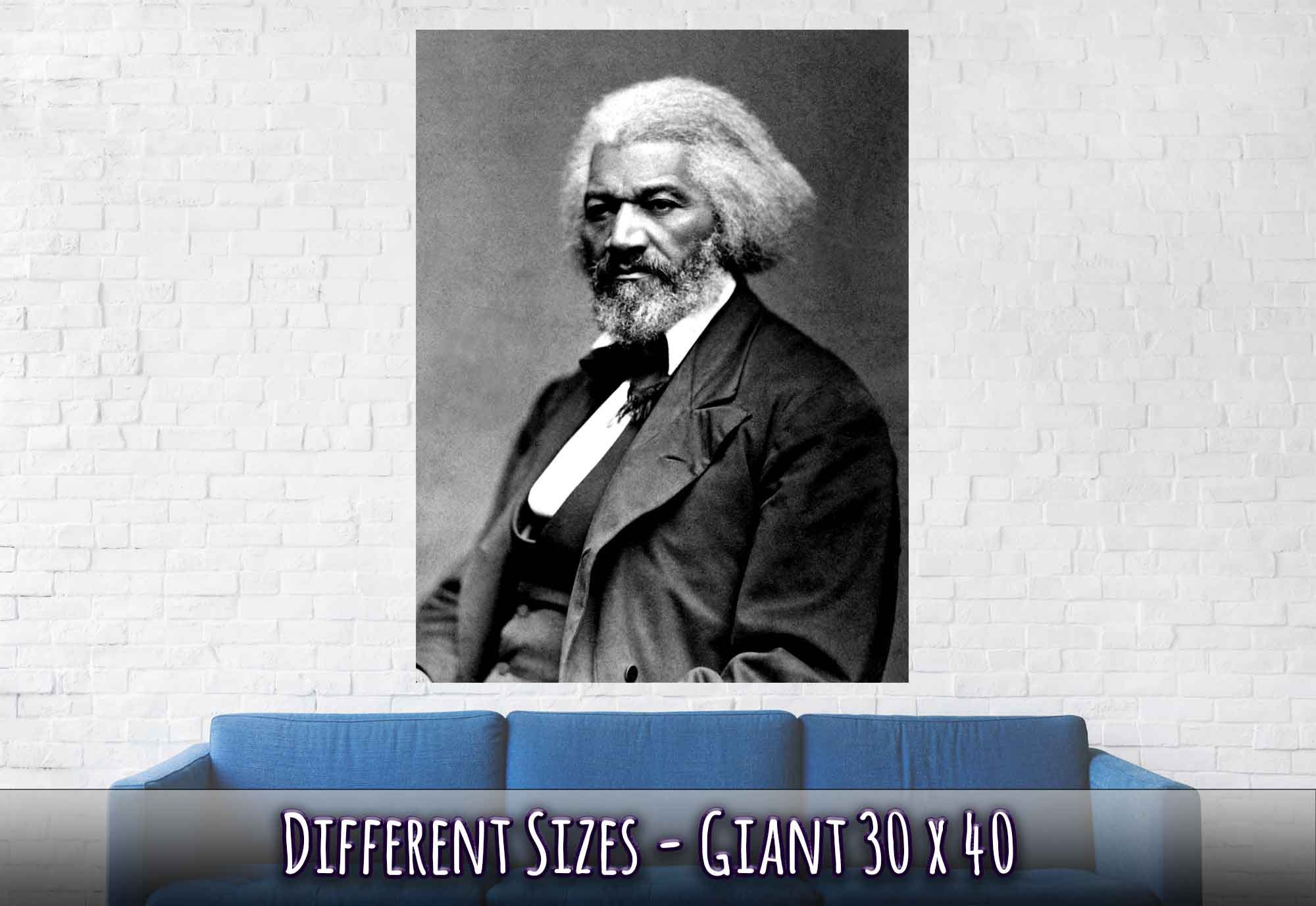 Frederick Douglass Poster Abolitionist From 1879 Vintage - Etsy