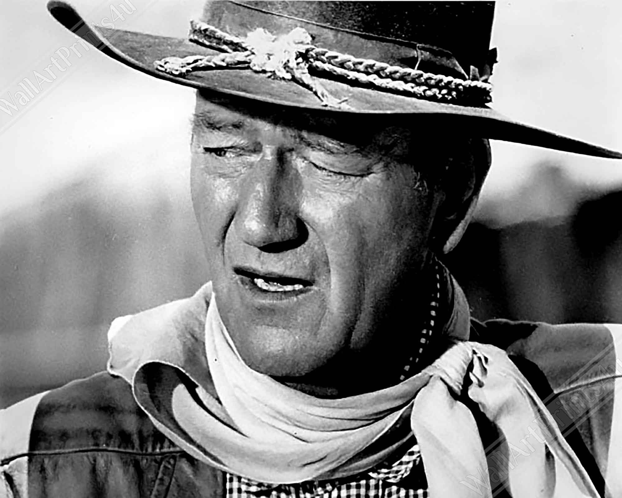 John Wayne Poster Cowboy Poster 1961 Vintage Photo John - Etsy