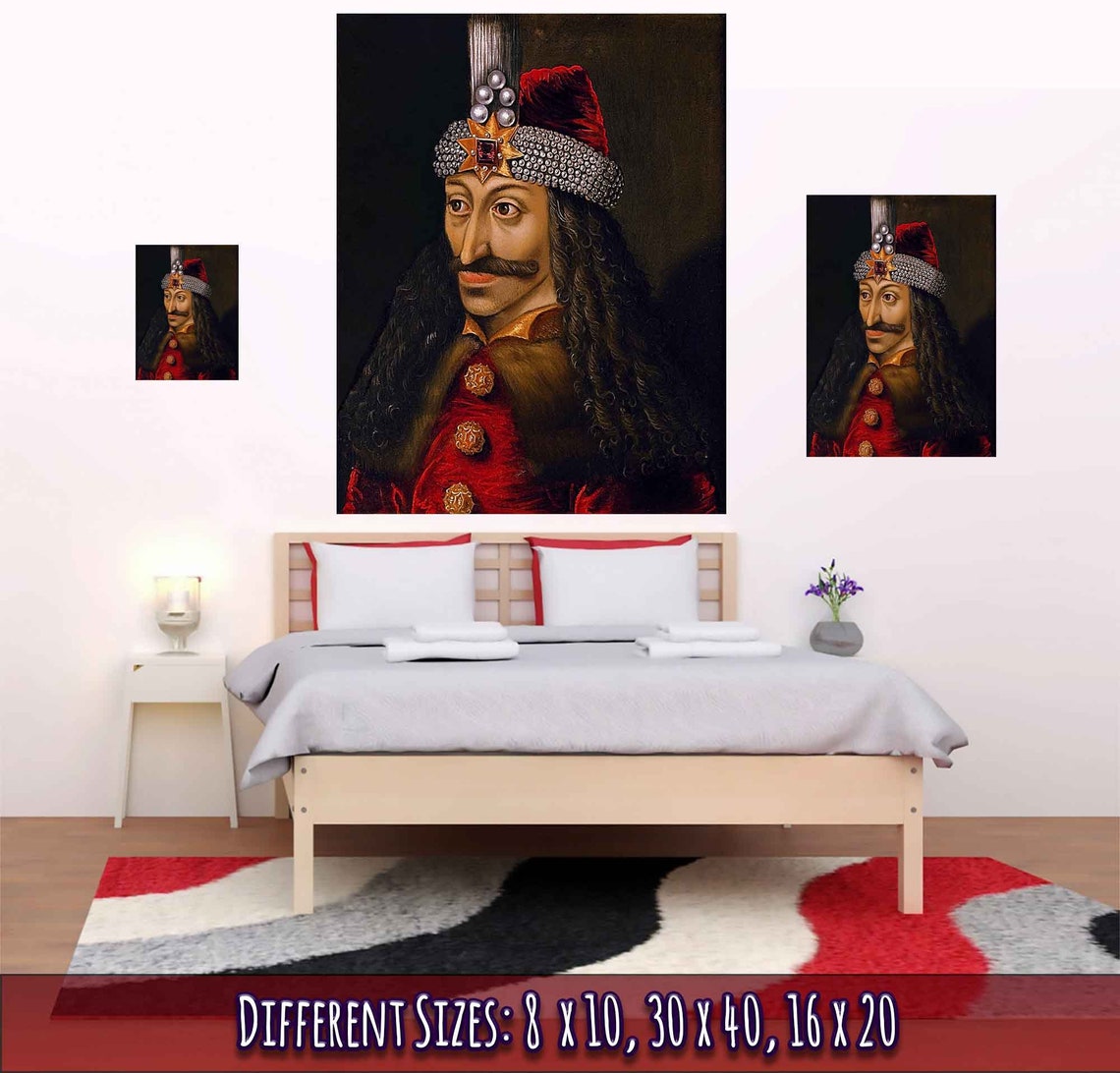 Vlad the Impaler Poster Original Dracula Vlad Iii Dracula | Etsy