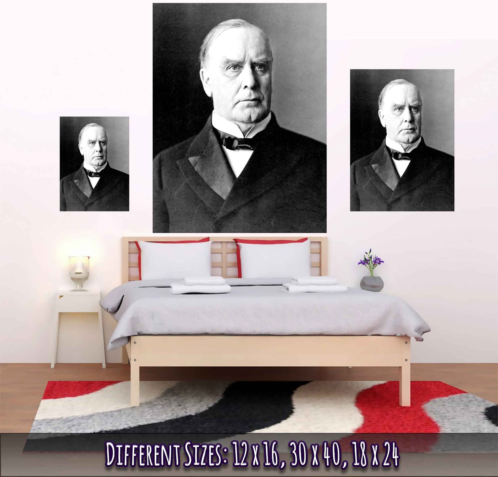 William Mckinley Poster 25th President of Usa Vintage Photo | Etsy