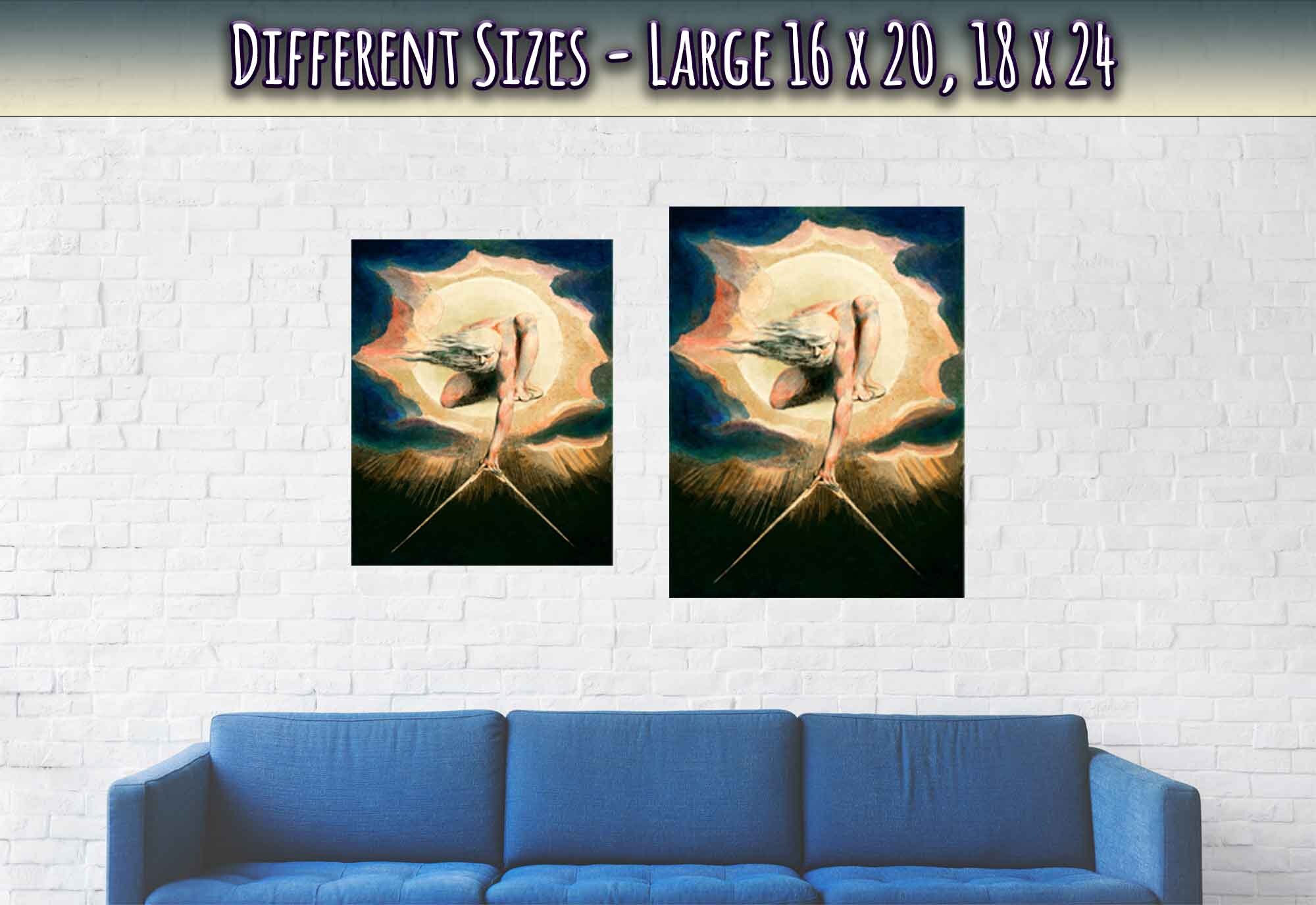 William Blake Poster Ancient of Days William Blake Print - Etsy