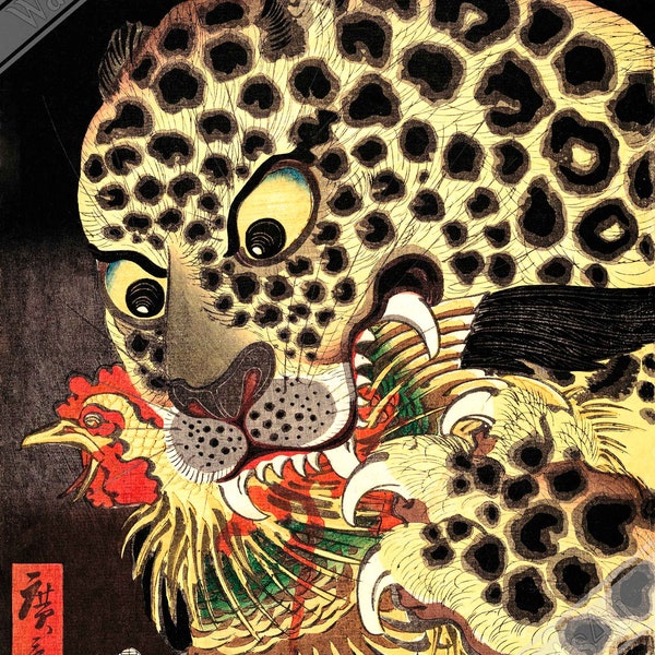 Leopard Print Posters - Etsy