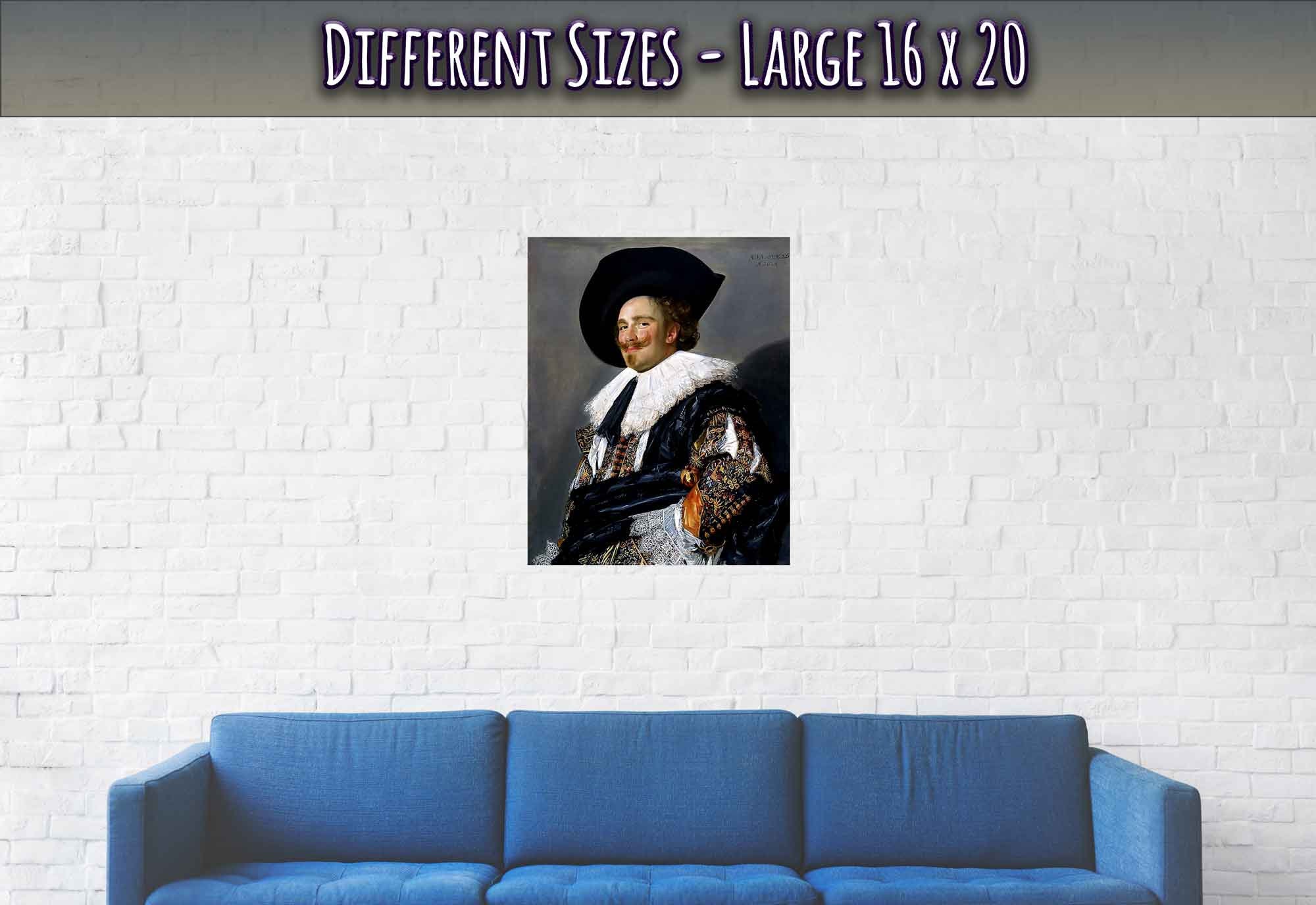 Laughing Cavalier Poster: Franz Hals Portrait Art Print - Etsy
