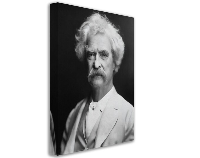 MARK TWAIN Watercolor Portrait POSTER Various Sizes Art Print - Etsy