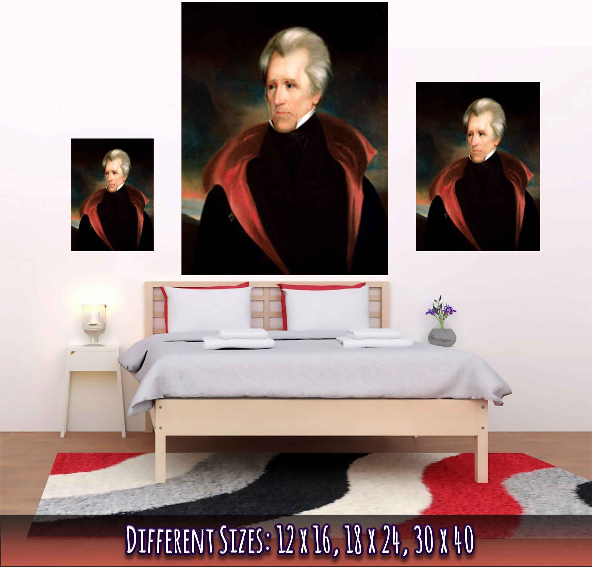 Andrew Jackson Poster 7th President of Usa Vintage Portrait - Etsy