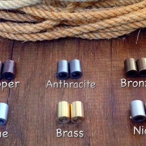 Nautical İnfinity Knot, Drawer Pulls - Brass & Rope Drawer Pulls ...