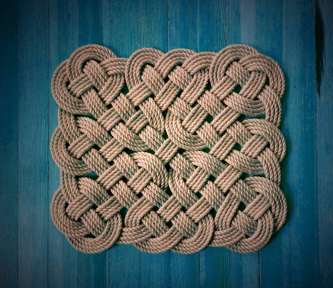 Handmade Holiday Nautical Doormat 26 X 22 Unique Traditional Sailor ...