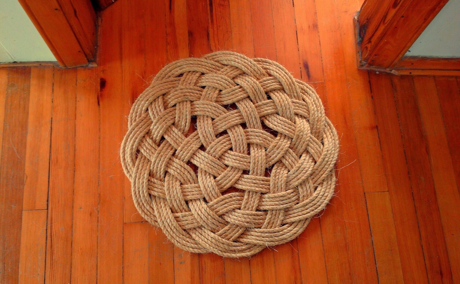 Handmade 23 Thump Mat Nautical Carrick Rope Mat - Etsy