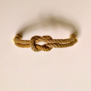 Nautical İnfinity Knot, Drawer Pulls Brass & Rope Drawer Pulls Boho ...