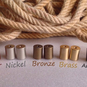 Nautical İnfinity Knot, Drawer Pulls Brass & Rope Drawer Pulls Boho ...