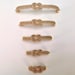Nautical İnfinity Knot, Drawer Pulls - Brass & Rope Drawer Pulls - Boho ...