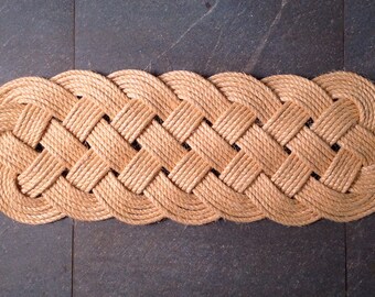 Ocean Plait Mat - Etsy