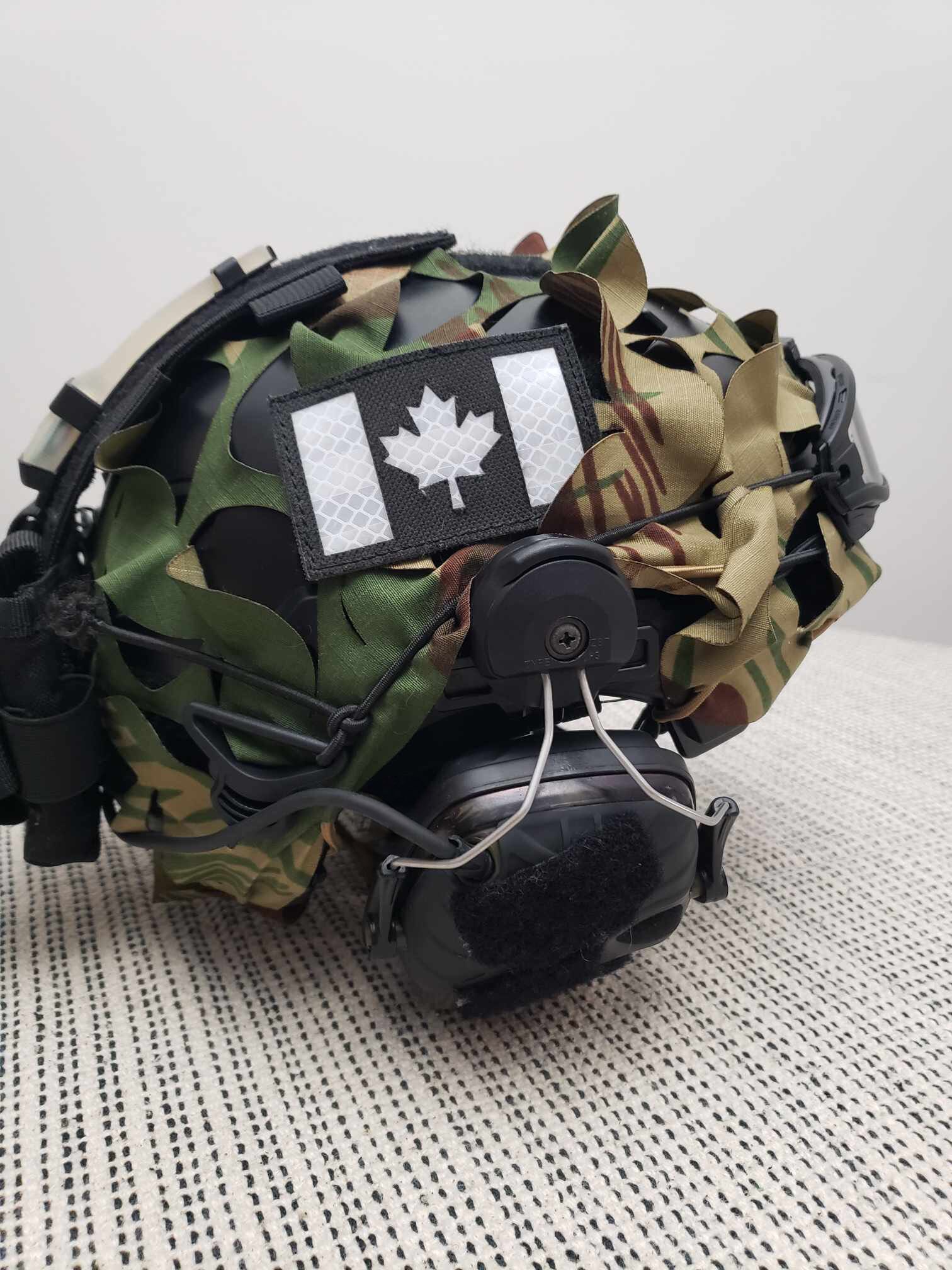 Rhodesian Brushstroke Camo Tactical High Cut Helmet Scrim - Etsy