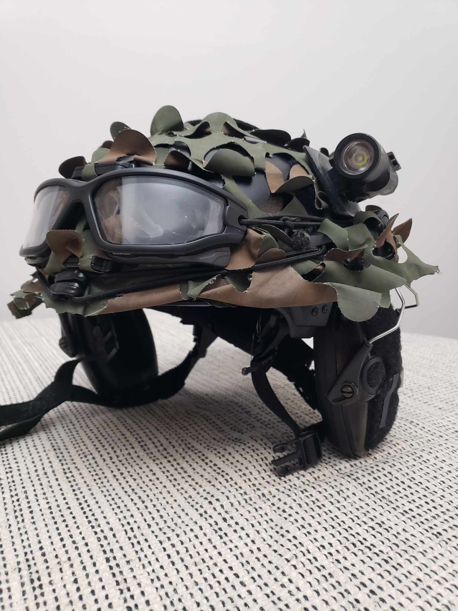 Camo Tactical Helmet Scrim - Etsy