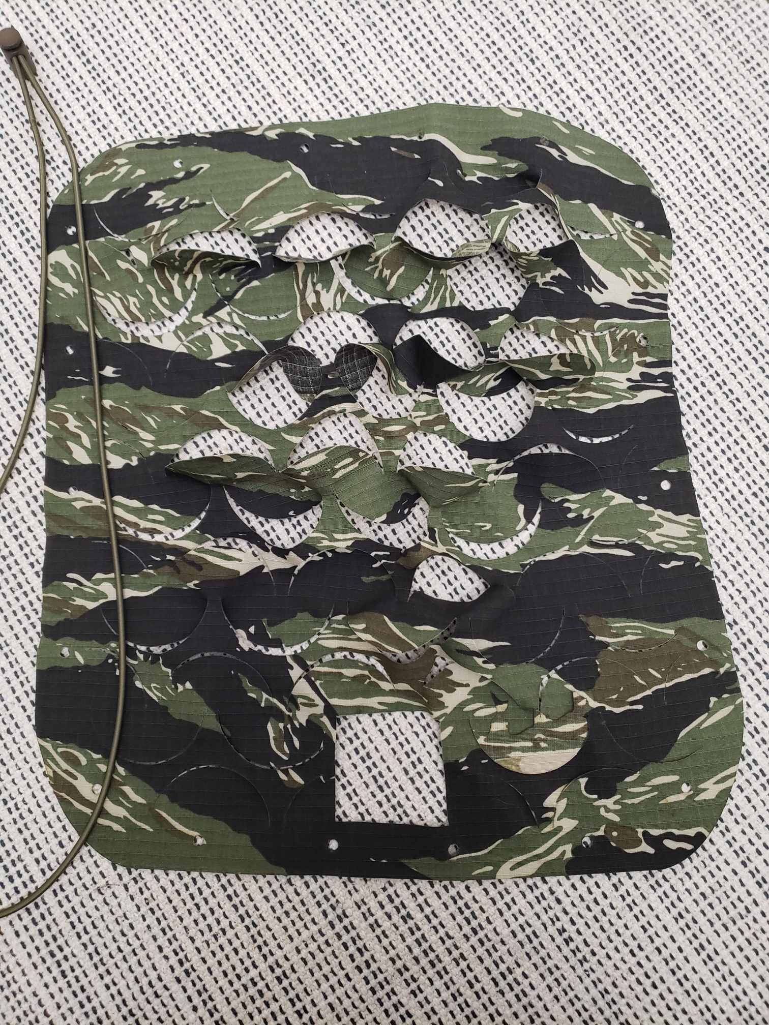 Tiger Stripe Camo Tactical High Cut Helmet Scrim - Etsy