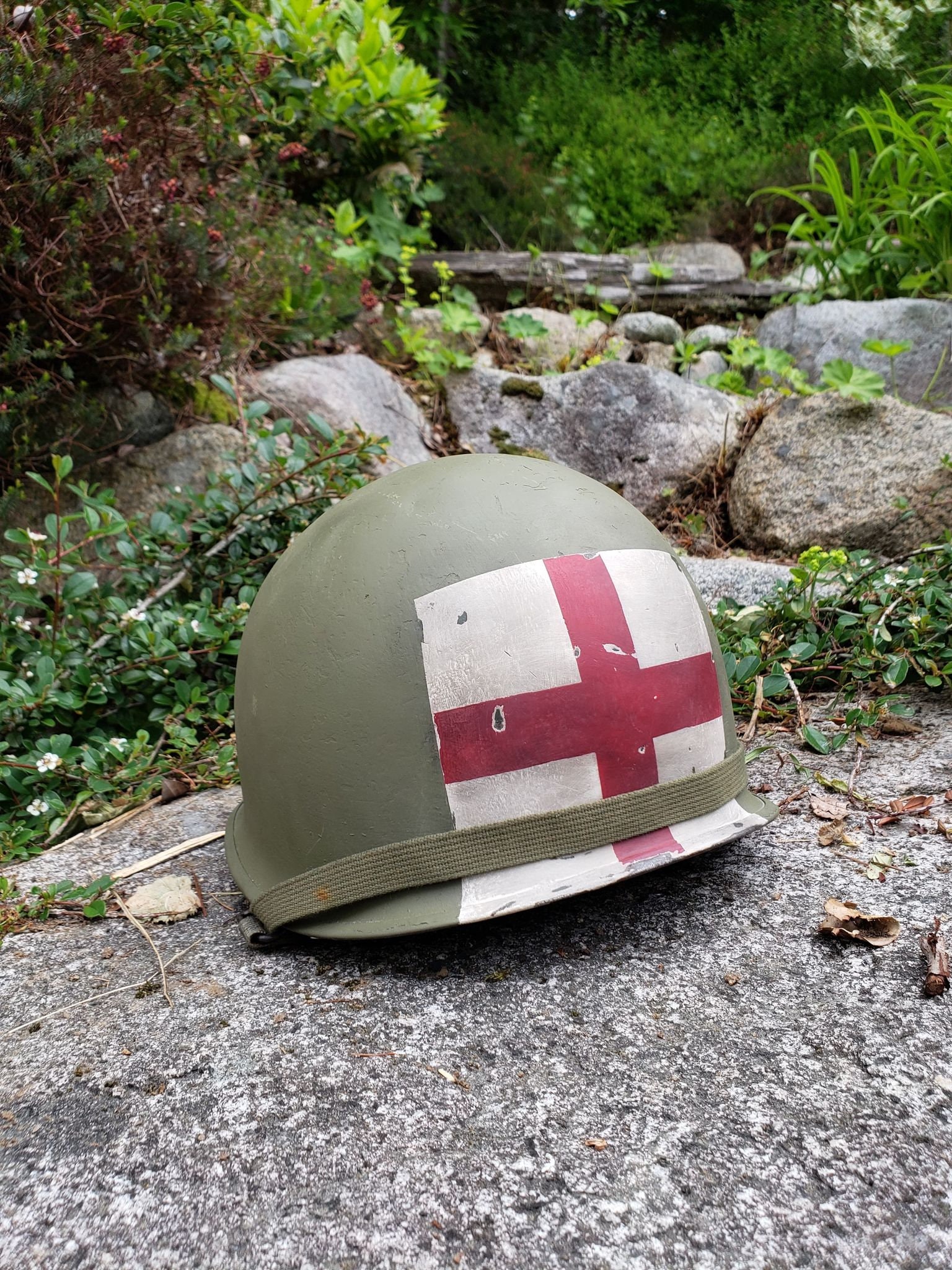 WW2 US Medic Helmet - Etsy