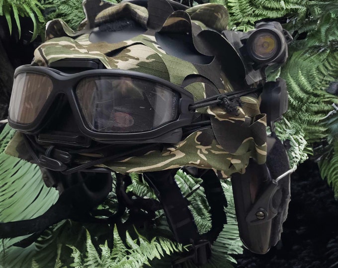 Tiger Stripe Camo Tactical High Cut Helmet Scrim - Etsy