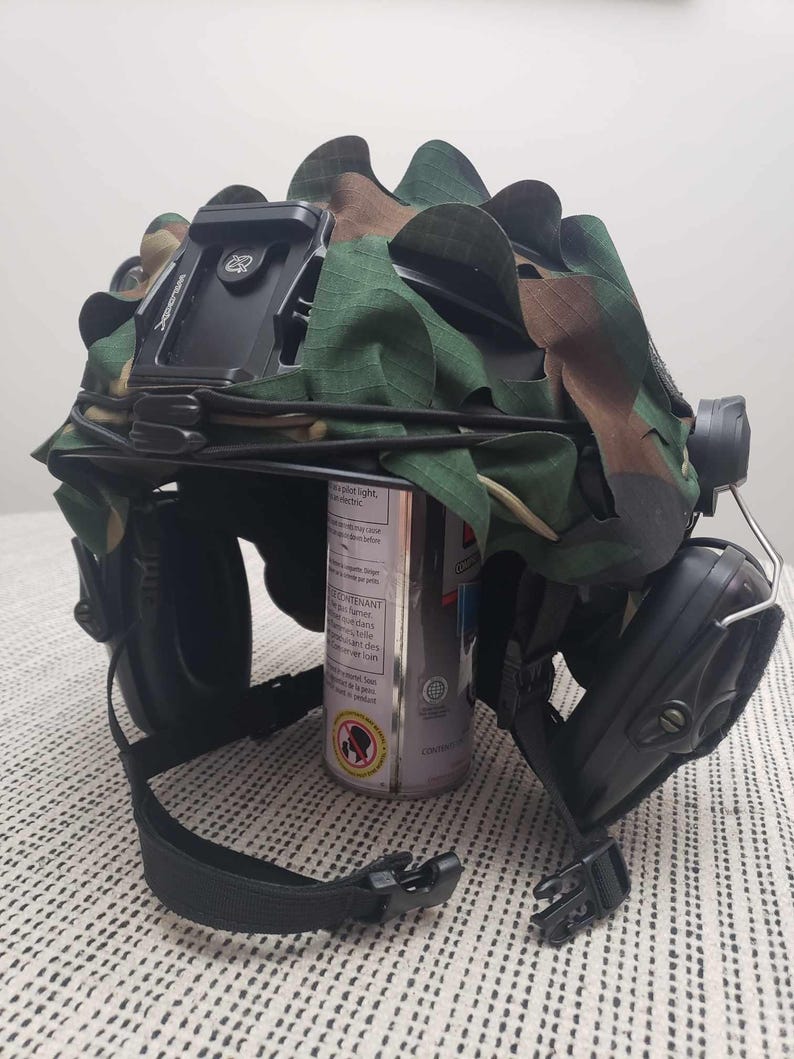 M81 Woodland Camo Tactical High Cut Helmet Scrim - Etsy