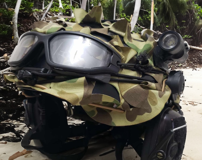 P42 USMC Frogskin Camo Tactical High Cut Helmet Scrim - Etsy