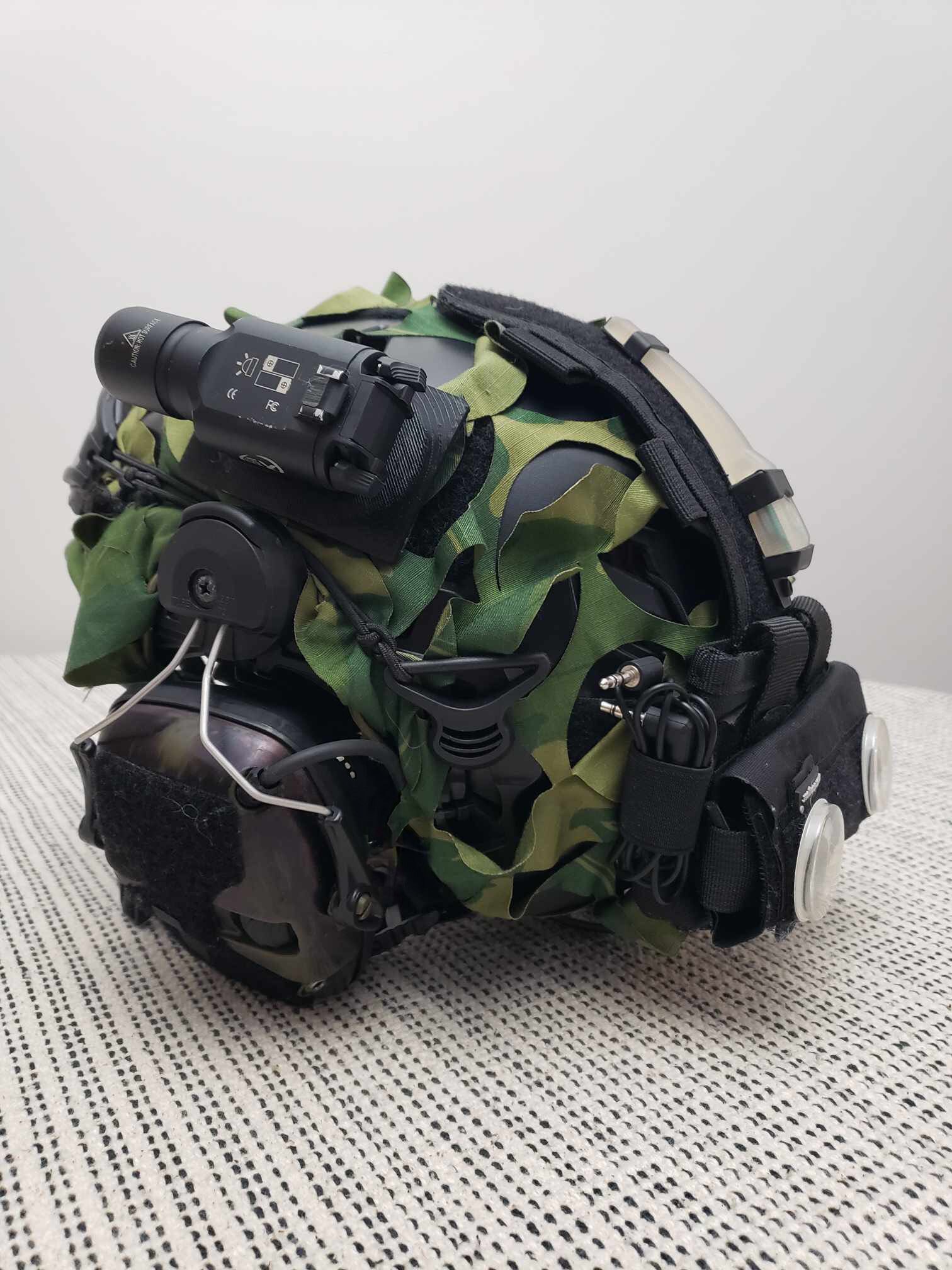 Mitchell Pattern Camo Tactical High Cut Helmet Scrim - Etsy