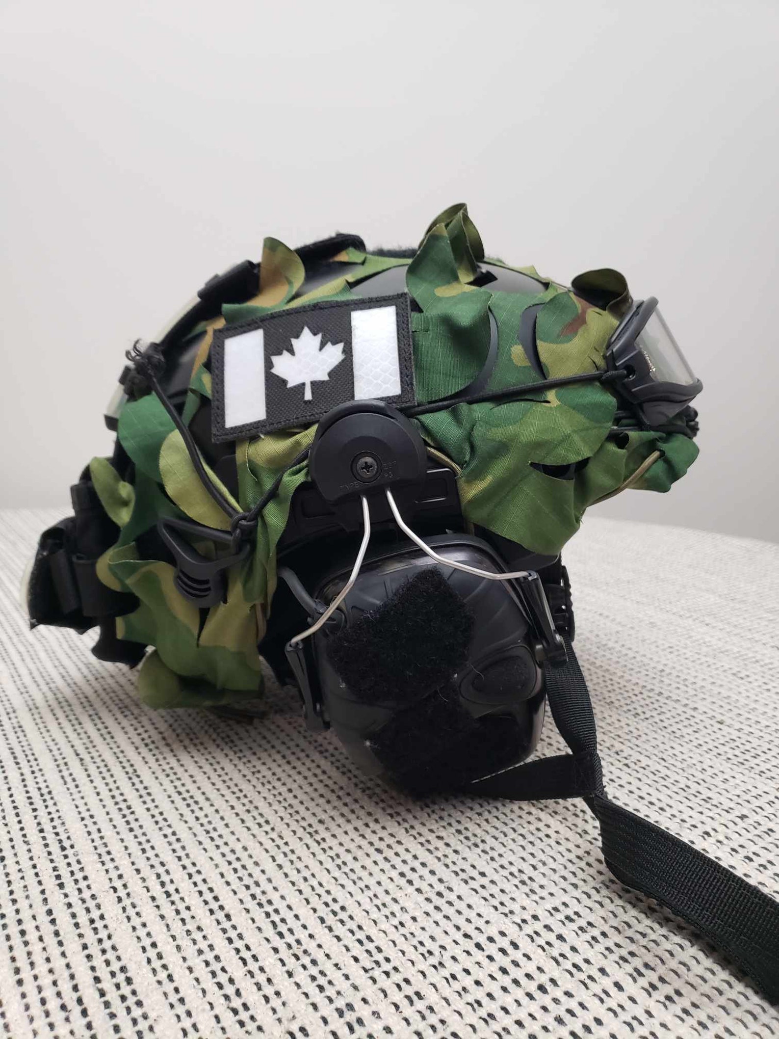 Mitchell Pattern Camo Tactical High Cut Helmet Scrim - Etsy