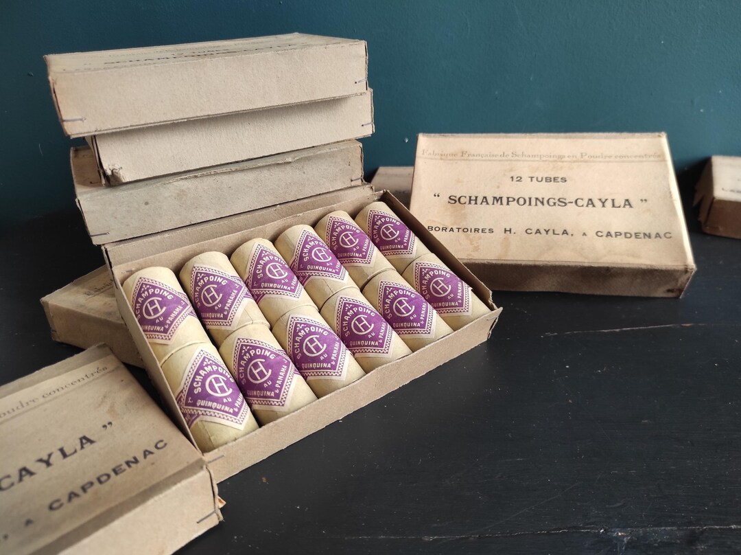 Vintage French Shampoo Powder, Vintage Cosmetics CAYLA - Etsy