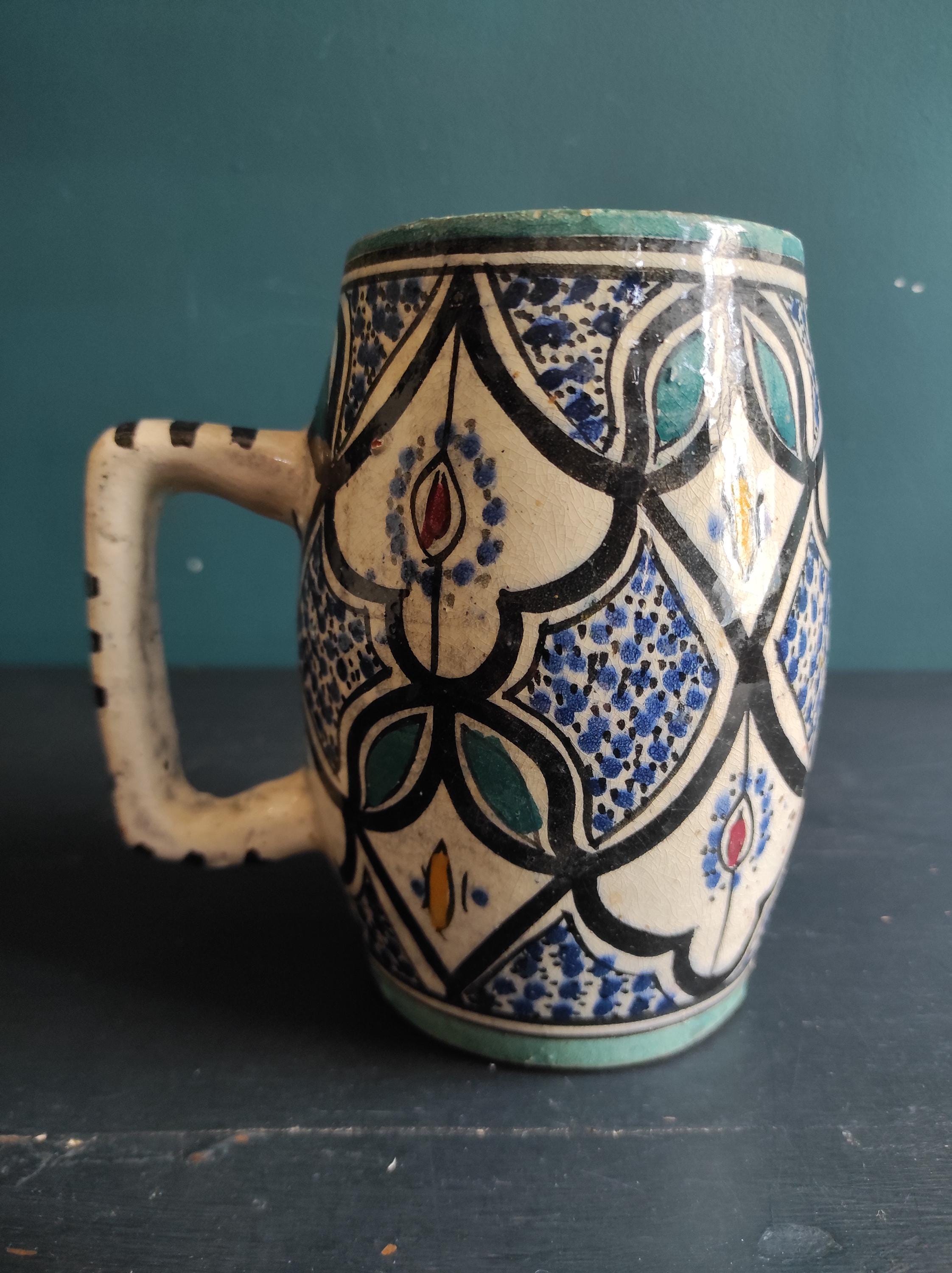 Vintage Moroccan Jug, Safi - Etsy