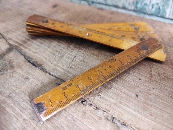 Office Vintage French Folding Ruler Office & School Supplies Home ...